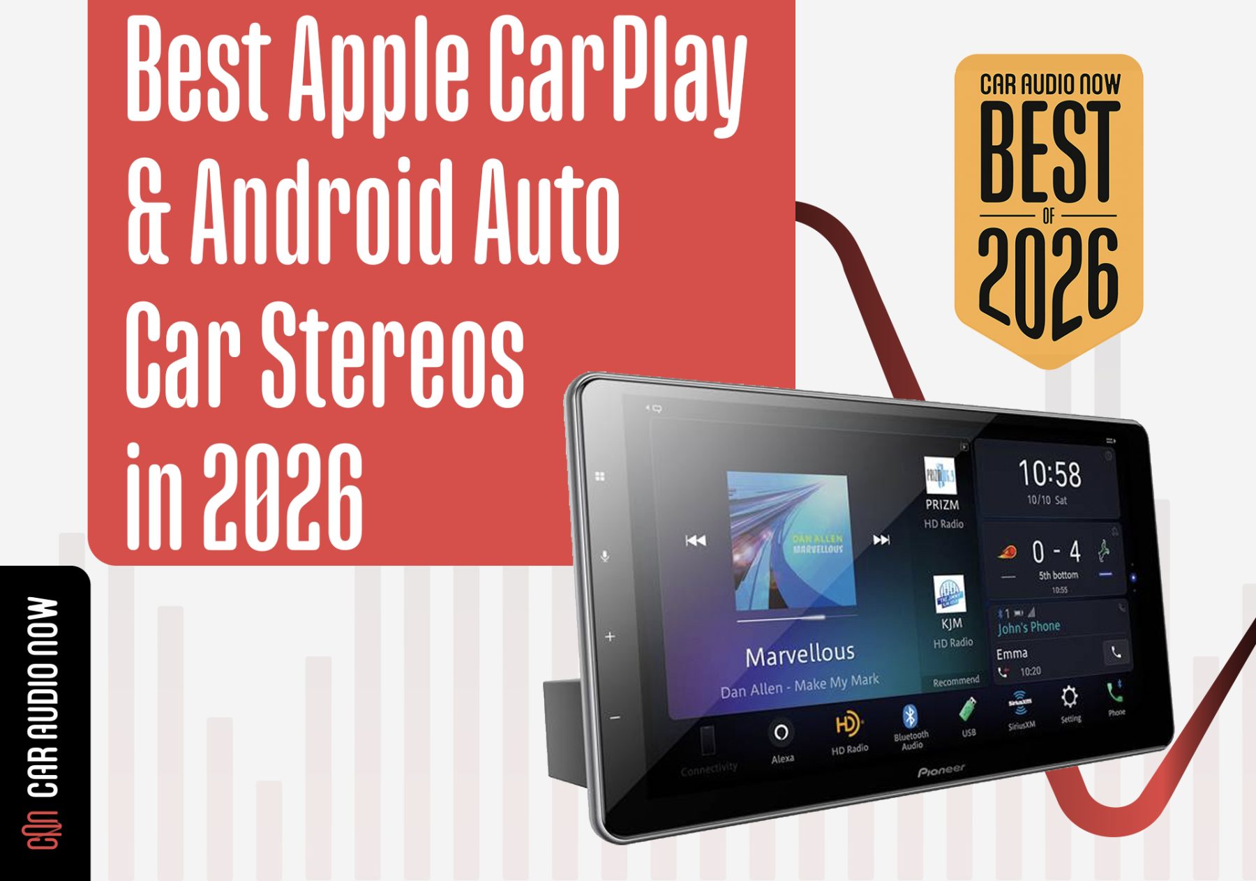 Best Wireless Apple CarPlay Car Stereos (Tested) - 2026 Buyer's Guide ...