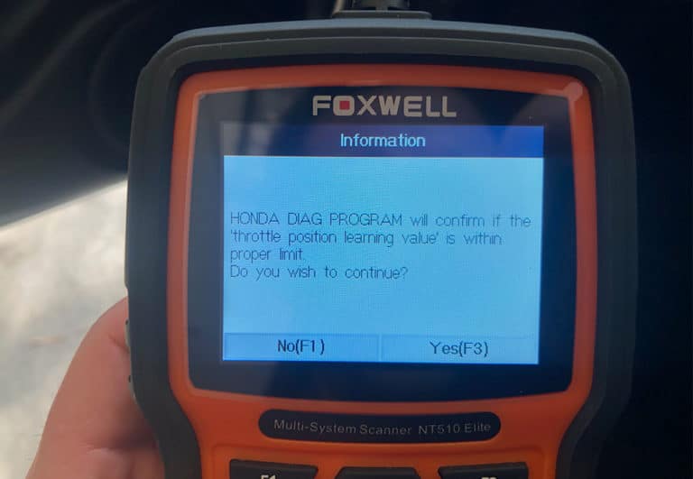 How To: Throttle Body Position Sensor Reset on Honda Accord & Civic