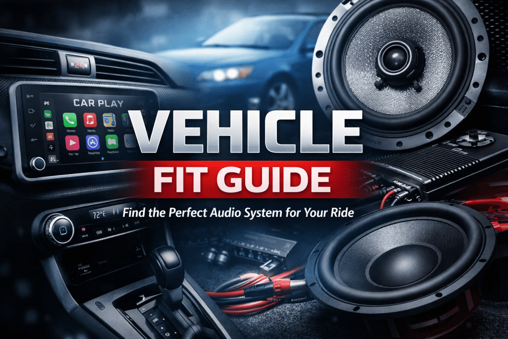 Vehicle Audio Fit Guide — Find What Fits Your Car - CarAudioNow
